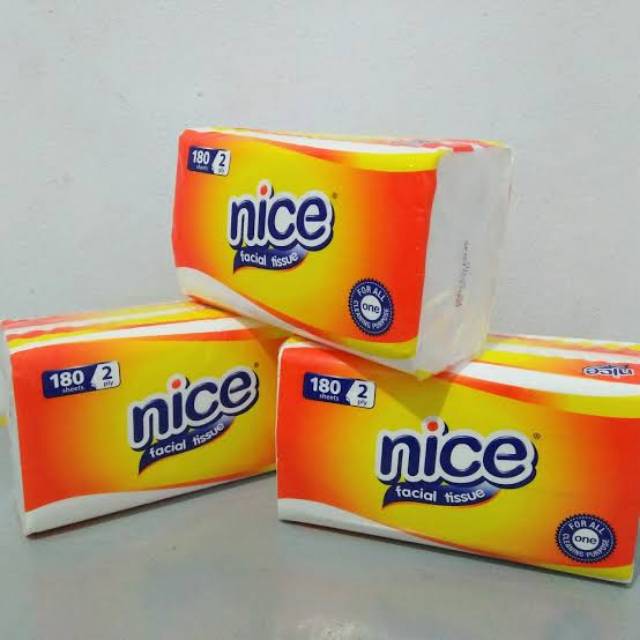 Jual Tisu Nice 180 sheets | Shopee Indonesia