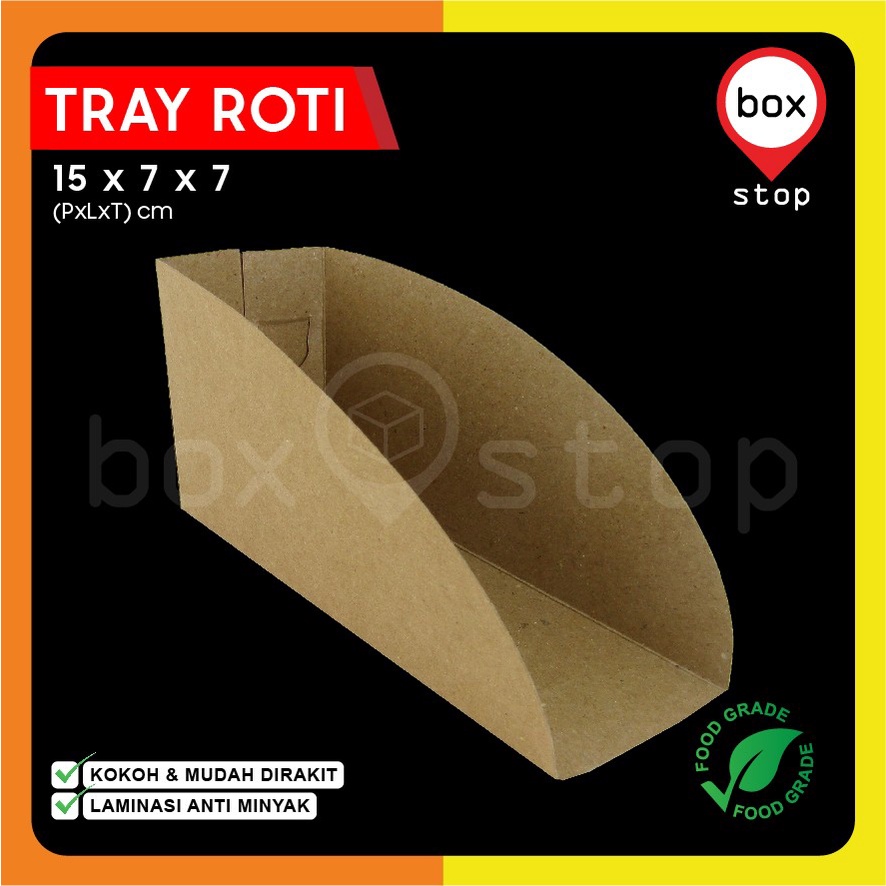 Jual Tray Toast - Tray Roti Bakar - Tray Roti Panggang - KRAFT COKLAT ...