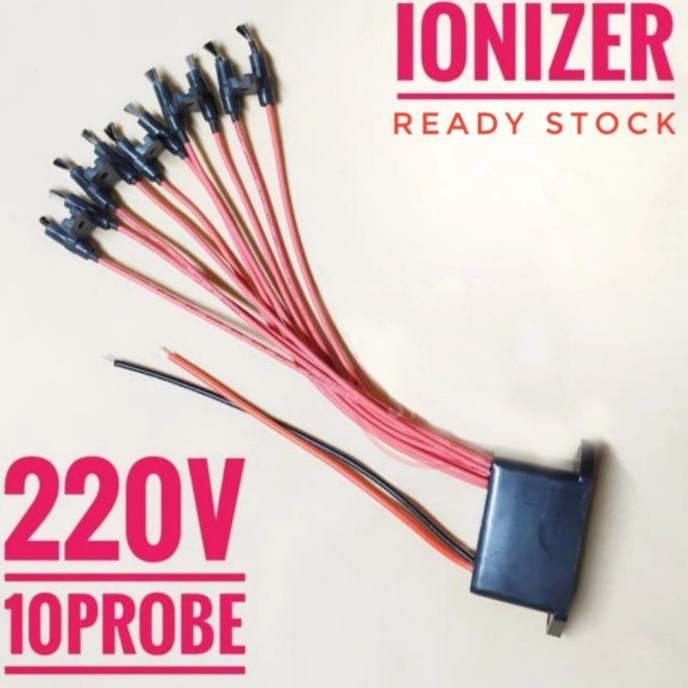 Jual PROMO SPESIAL 220v Ionizer Negative Ion 10 Probe Anion High Output ...