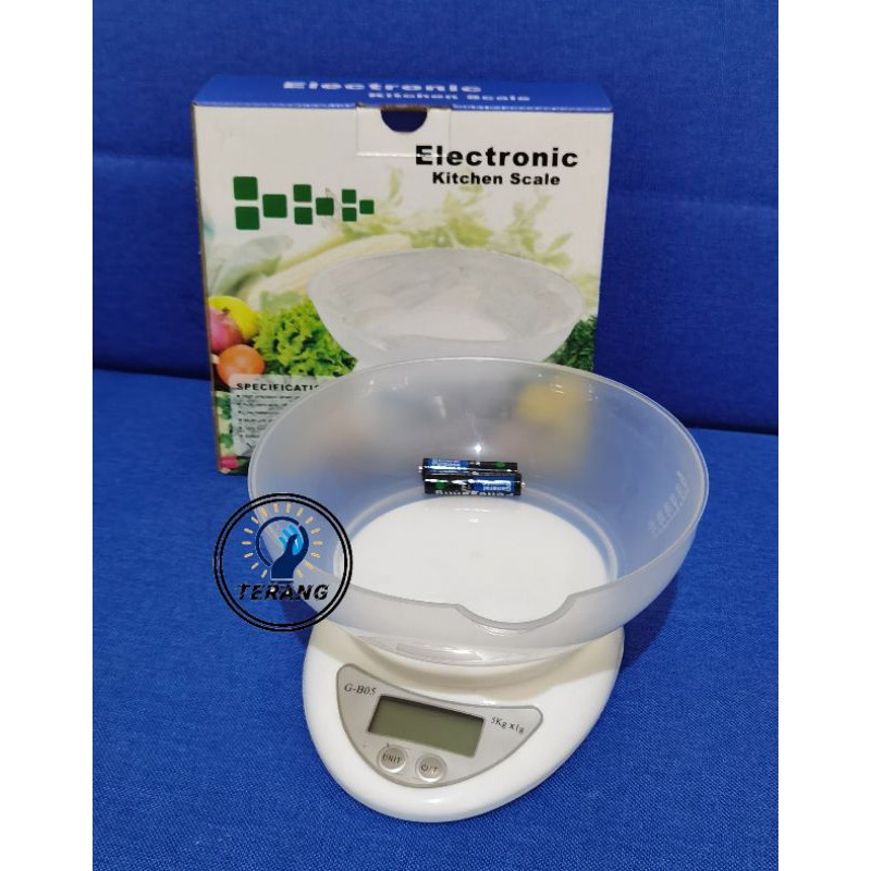 Jual Timbangan Dapur Digital MANGKOK / Timbangan Kue 5KG | Shopee Indonesia