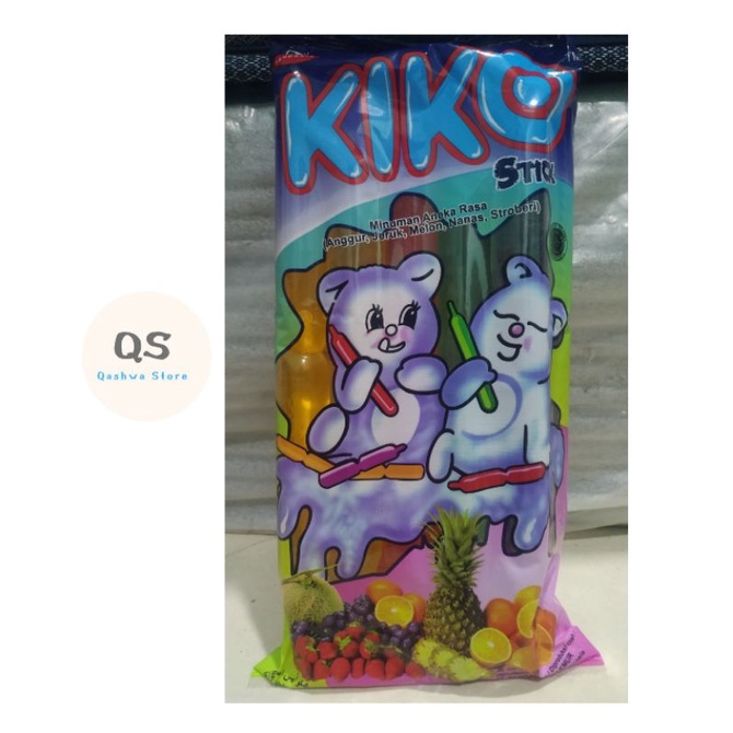 Jual KIKO Stik 70/90 ml isi 10 stick minuman aneka buah | Shopee Indonesia