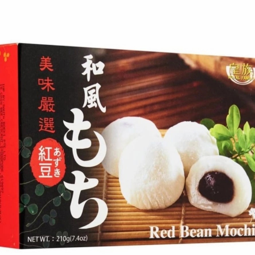 Jual Royal Family Mochi Red Bean 210gr/ Mochi Taiwan | Shopee Indonesia