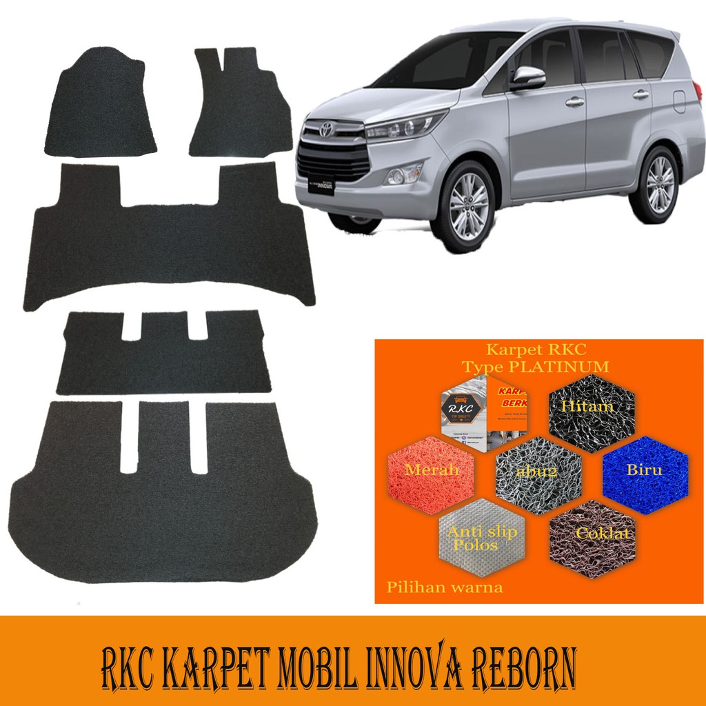 Jual Karpet Mobil Innova Reborn / Karpet Mobil mie bihun 1 set + Bagasi ...