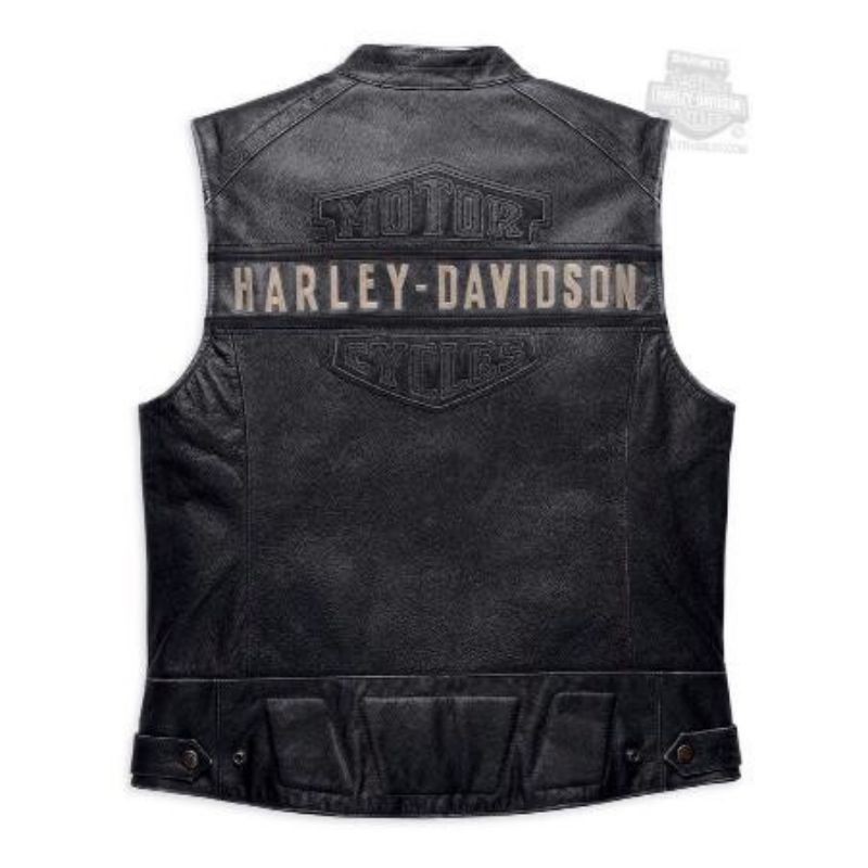 Jual Rompi kulit harley davidson terlaris,rompi pria/jaket kulit garut ...