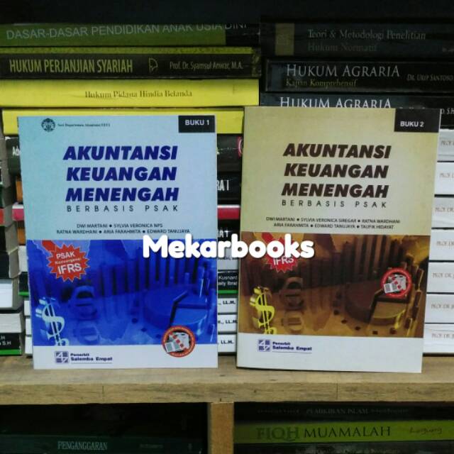Jual Akuntansi Keuangan Menengah Buku 1 dan 2 - Dwi Martani, Dkk ...