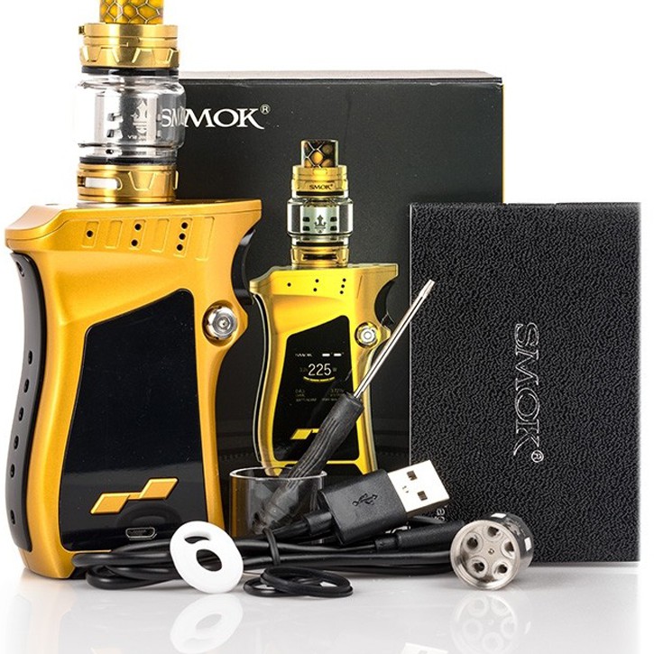 Jual Smok Mag 225W 18650 Tc Box Mod Authentic Electronic Vaporizer Box ...