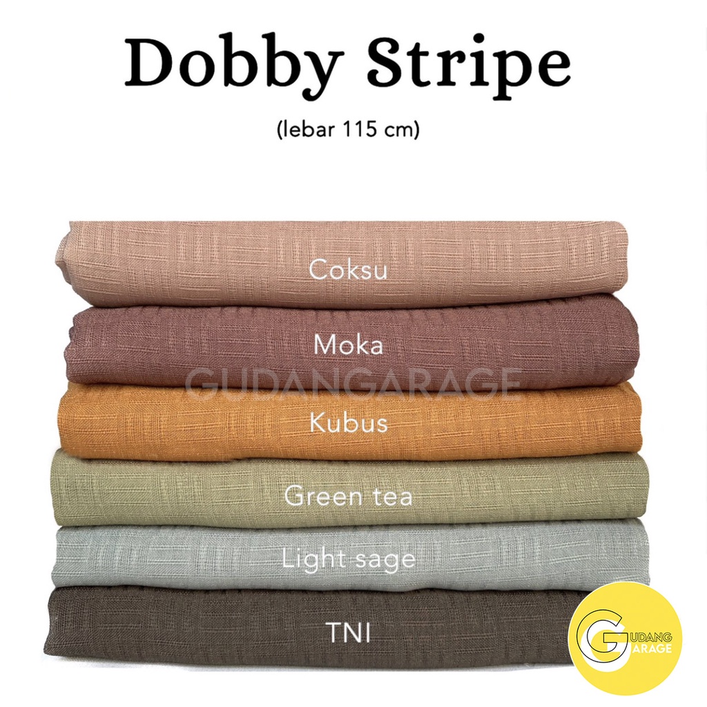 Jual Katun Dobby Stripe Texture | Shopee Indonesia
