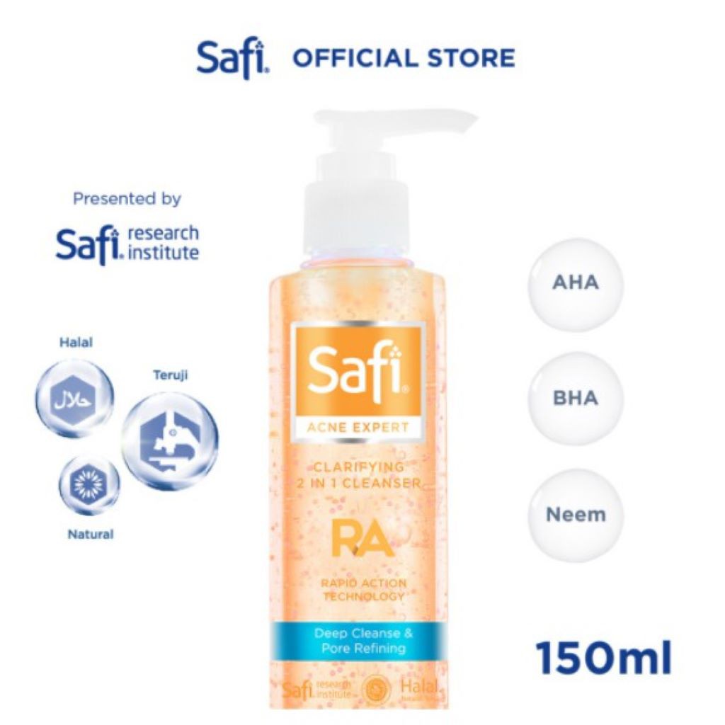 Jual SAFI ACNE EXPERT RA | SEBUM CONTROL FLUID | WHIPPED FOAM SEBUM C ...