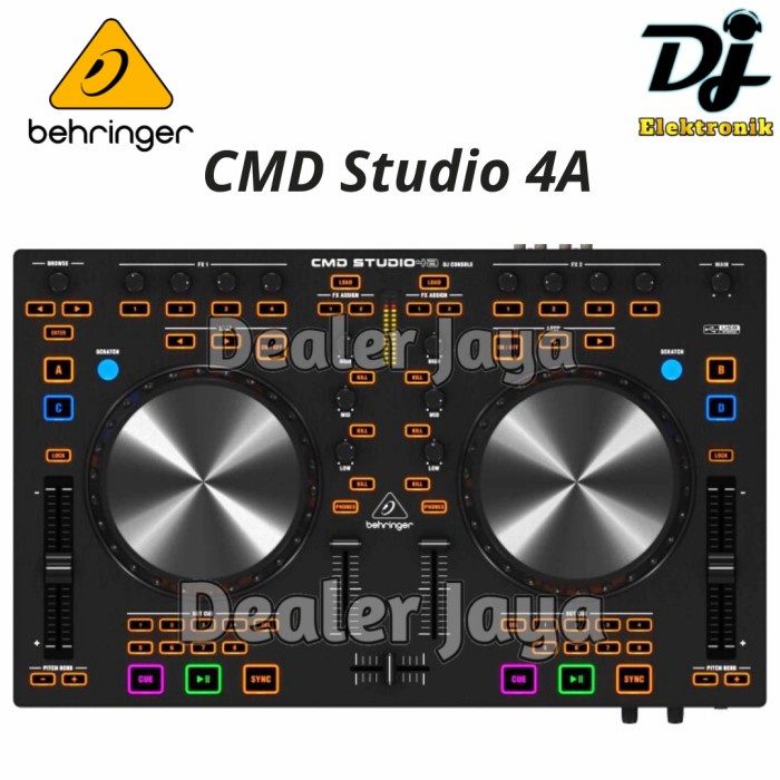 Jual DJ Midi Controller Behringer CMD- STUDIO 4A / CMD STUDIO 4A | Shopee Indonesia