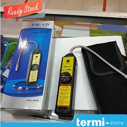 Jual Alat deteksi kebocoran freon Ac leak detector elitech WJL6000 ...