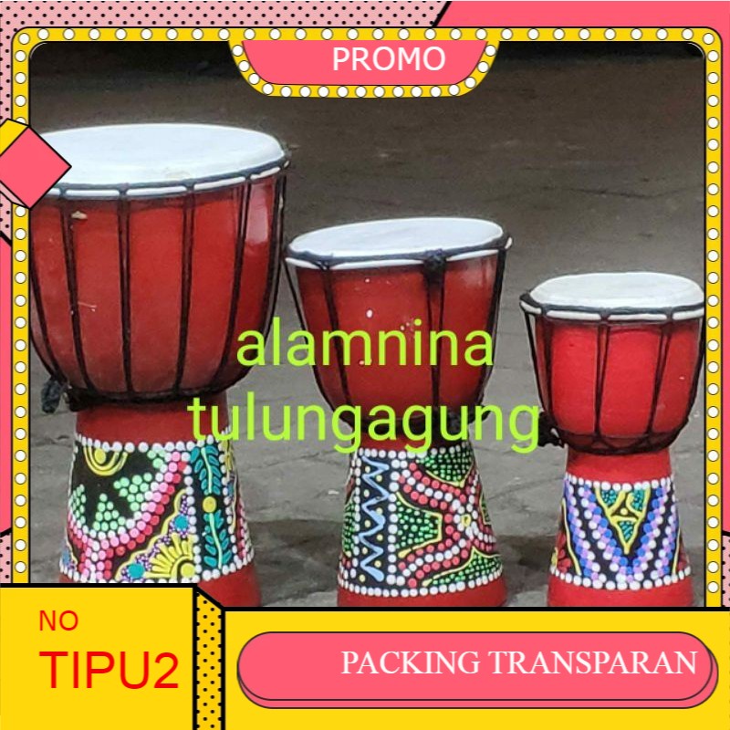 Jual jimbe reggae 60 cm jumbu maianan kendang alat musik tradisional ...