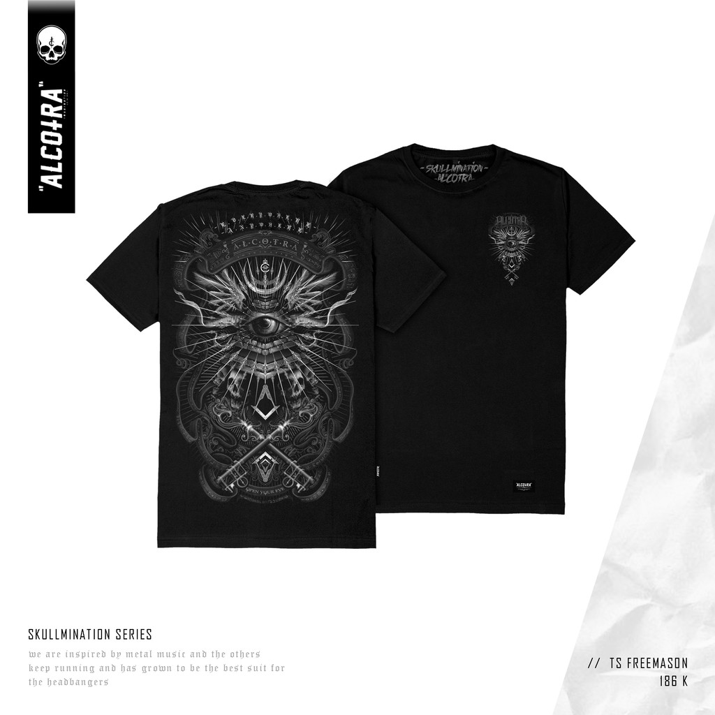 Jual TS FREEMASON // T-SHIRT FREEMASON ALCOTRA // KAOS ALCOTRA | Shopee ...