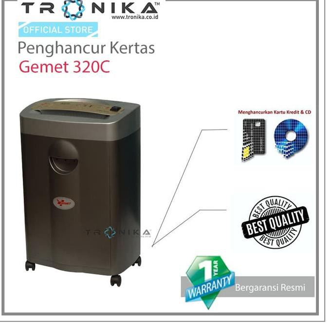 Jual Mesin Penghancur Kertas GEMET 320C | Shopee Indonesia