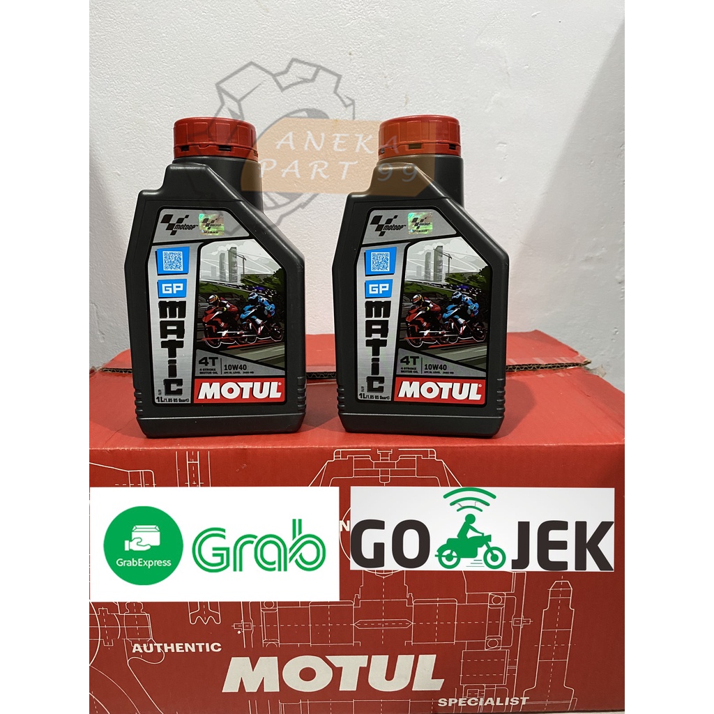 Jual OLI MOTUL GP MATIC 4T 10W40 | Shopee Indonesia