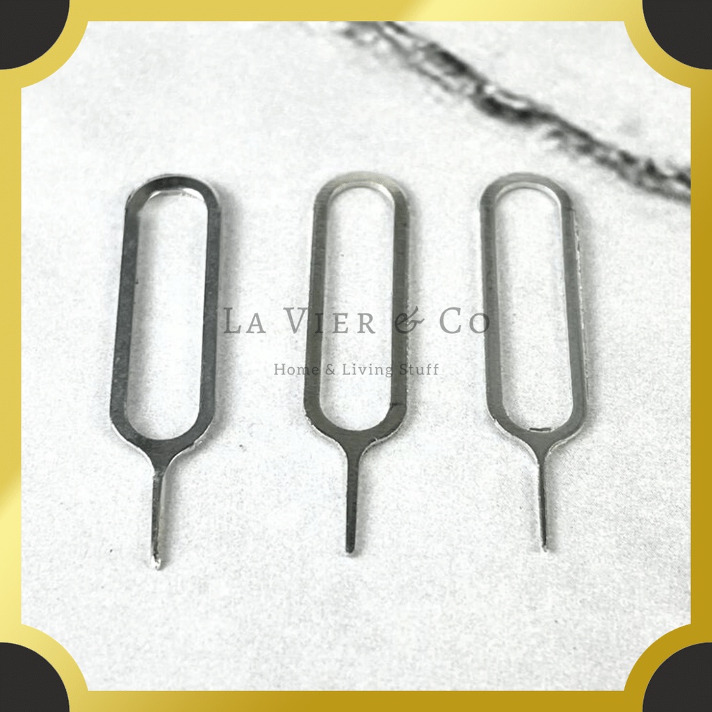 Jual Tusukan Sim Card Pin Jarum Hp Pembuka Sim Card Memory Card Ejector ...