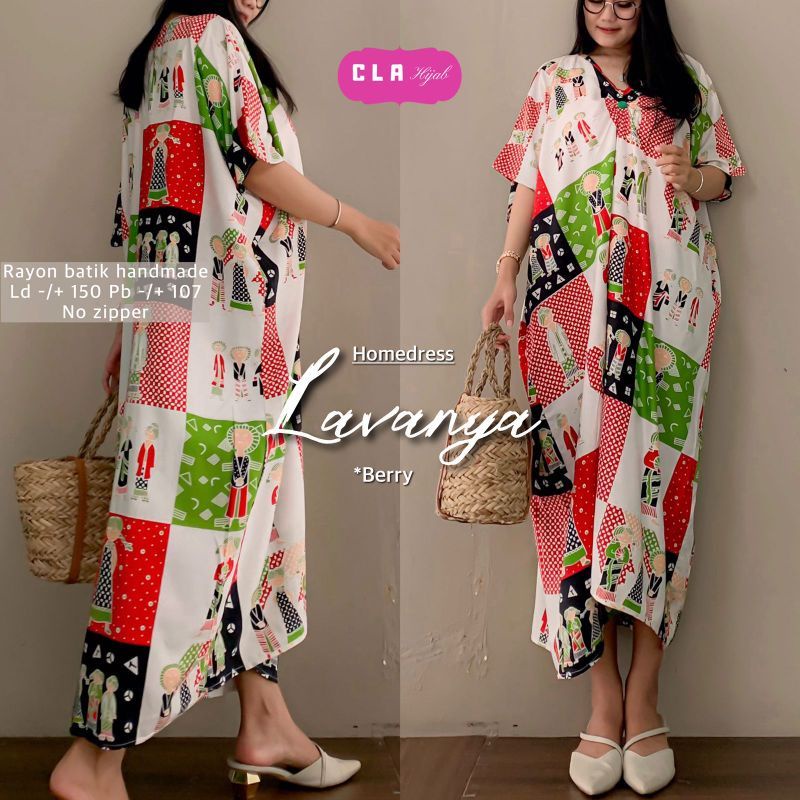 Jual daster kaftan Tejo memories lavanya#by SEMERBAK | Shopee Indonesia