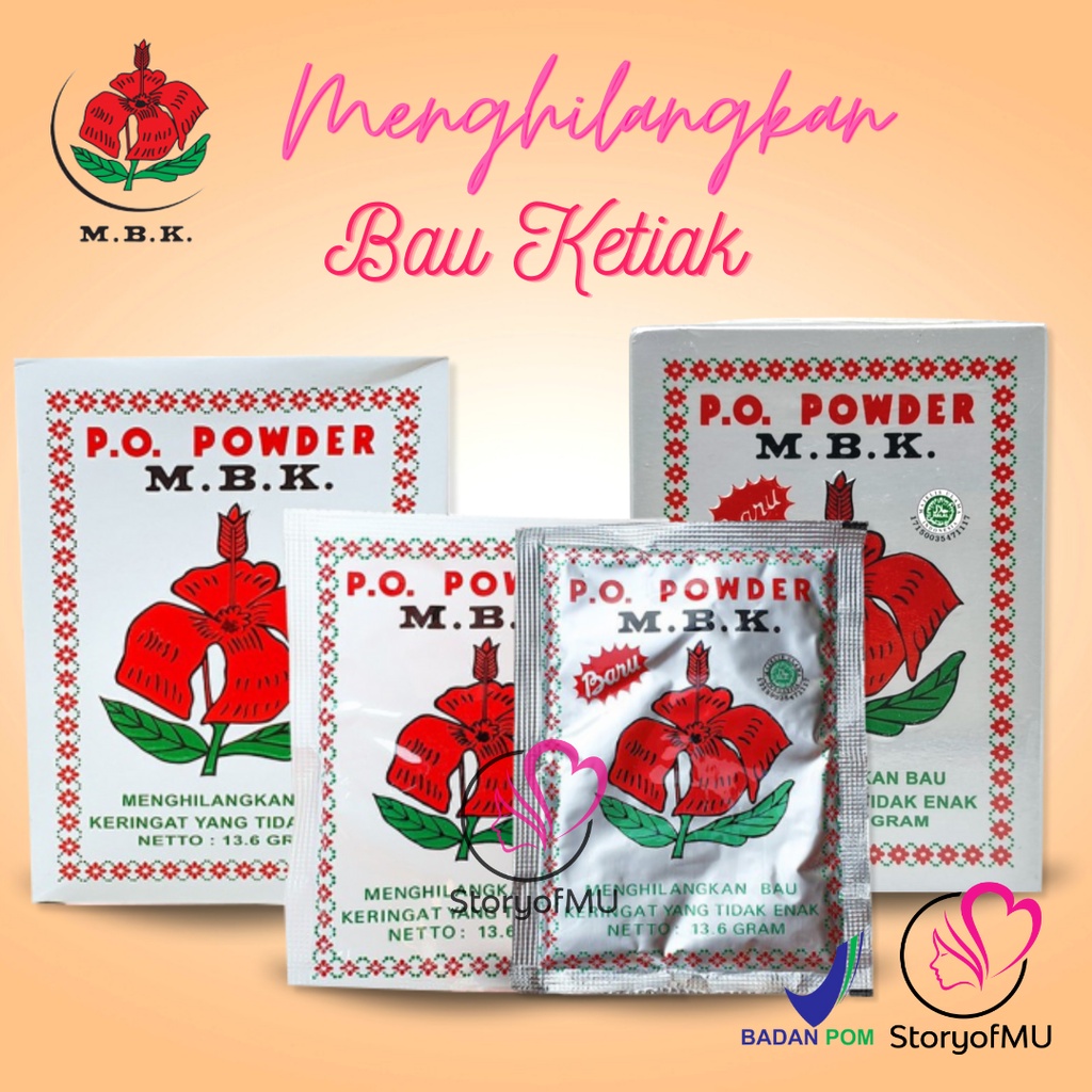 Jual M.B.K Bedak Sachet 13.6gr - Putih | Silver MBK | Shopee Indonesia