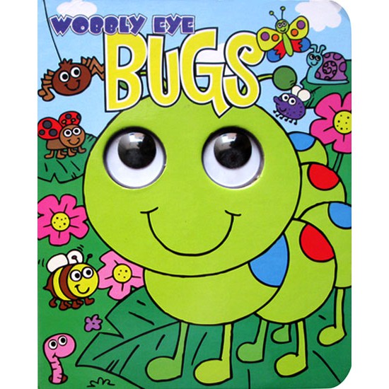 Jual BUKU ANAK Wobbly Eye Bugs Moving Eyes Board Book | Shopee Indonesia
