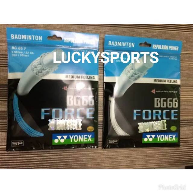 Jual SENAR BADMINTON YONEX BG66 FORCE ORIGINAL | Shopee Indonesia