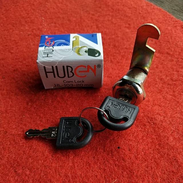 Jual Kunci Loker Kait Cam Lock Camlock 20 mm /Locker/Lemari / Box Panel ...
