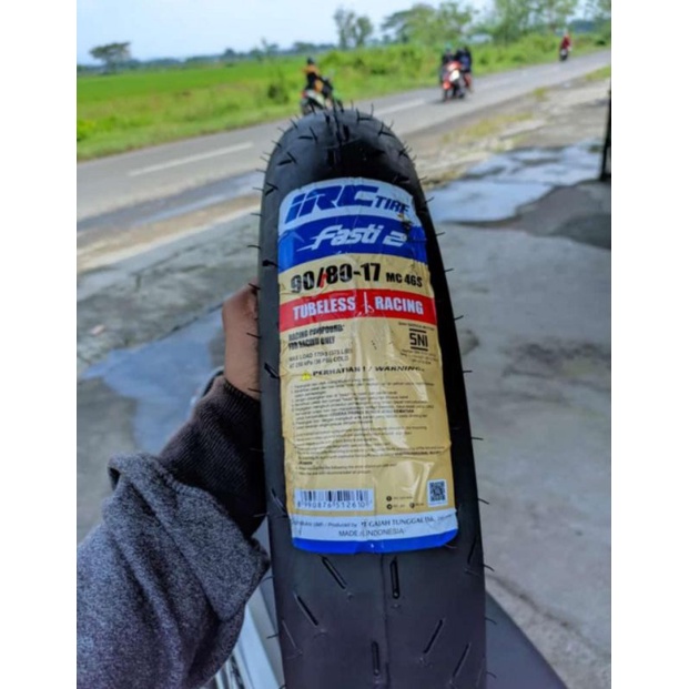 Jual IRC FASTI 90/80 17 TUBLES RACING COMPOUND | Shopee Indonesia