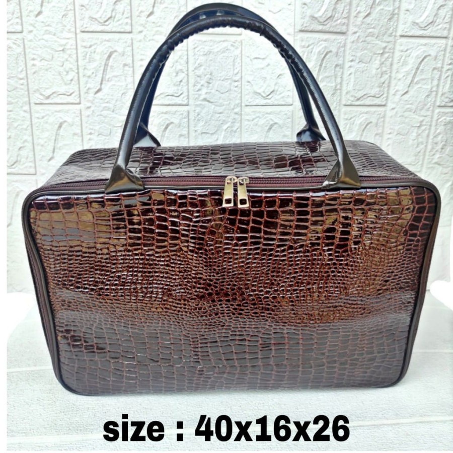 Jual Tas Jinjing Travel Bag Kulit Sintetis Premium - Tas Travel Premium ...