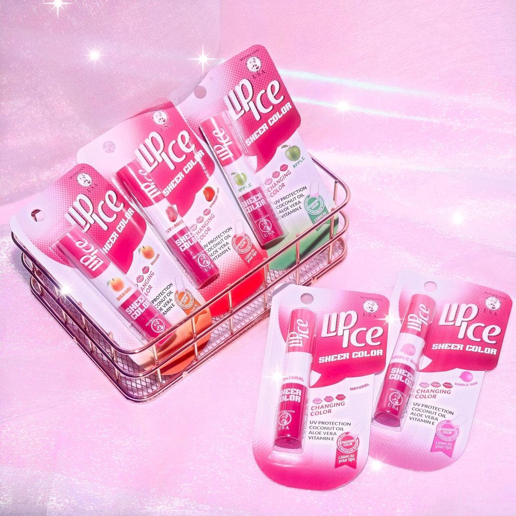 Jual Lip Ice Sheer Color ( Color Lip Balm ) | Shopee Indonesia
