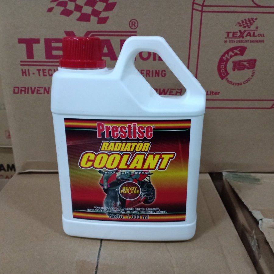 Jual Air Radiator Coolant Merah Prestise 1 Liter | Shopee Indonesia