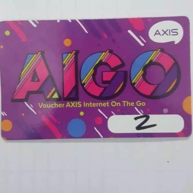 Jual Voucher Axis Aigo 2GB 30Hari Nasional | Shopee Indonesia