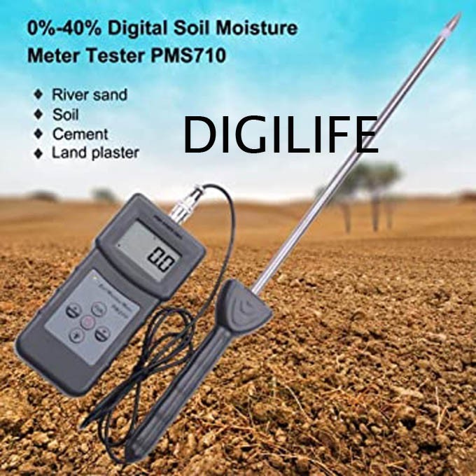 Jual Soil Cement Moisture Meter PMS710 Sand Tanah Semen MC Tester PMS ...