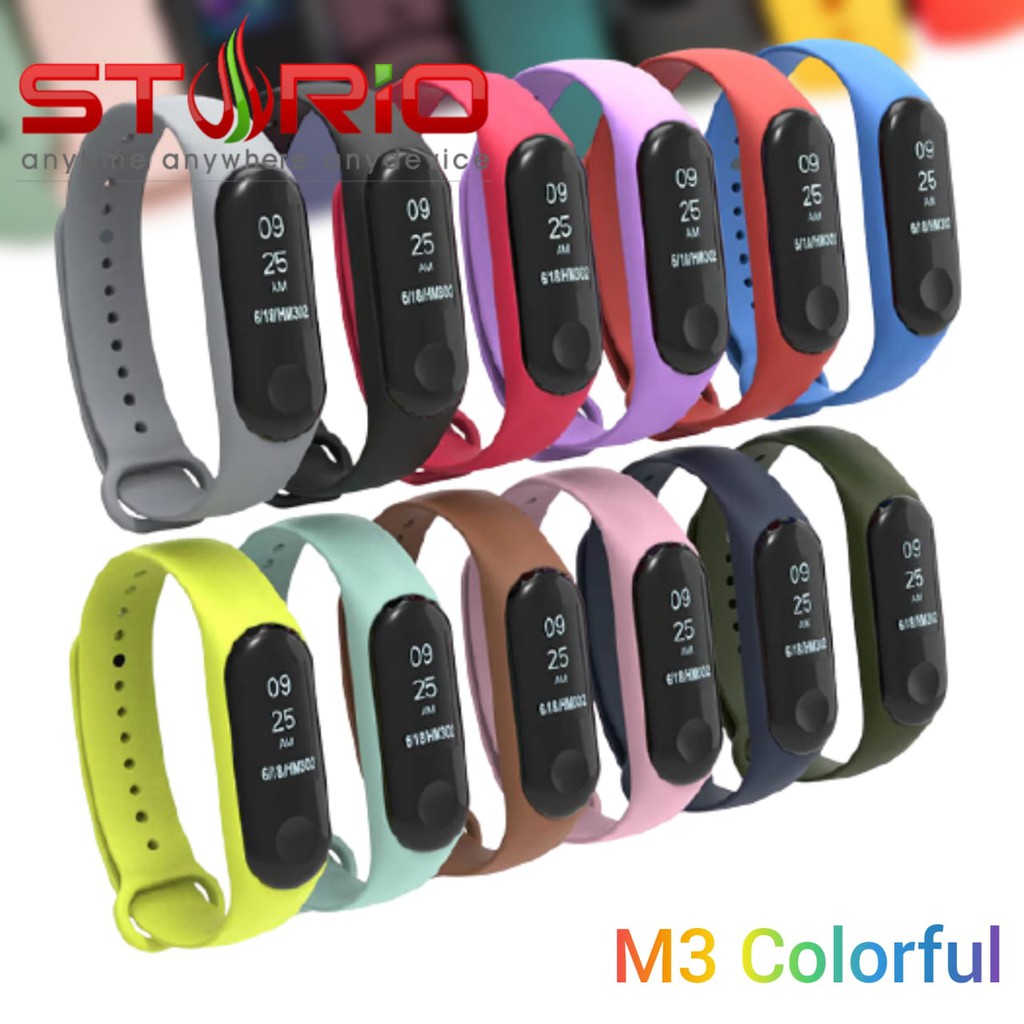 Jual Cognos Smart Watch M3 Plus Smartwatch Brecelet Heart Calori ...