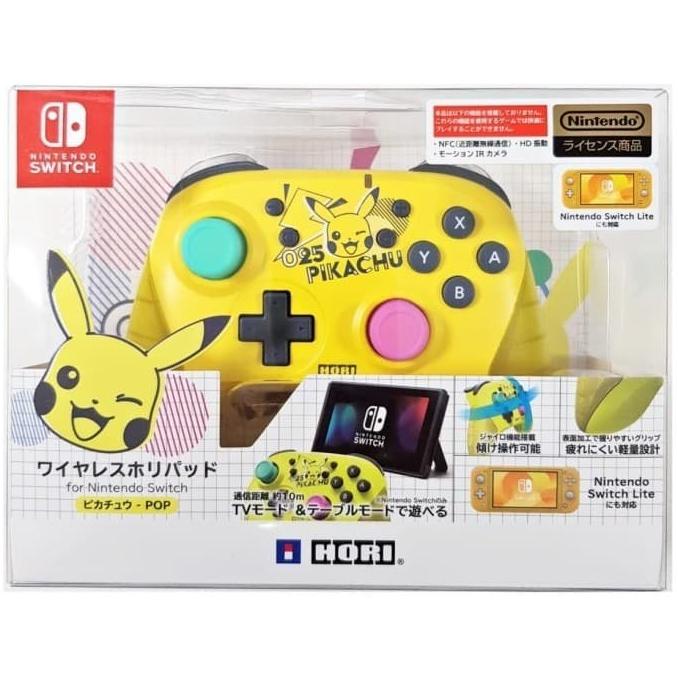 Jual Nintendo Switch / Lite Hori pad Wireless Pikachu|Controller|Yellow ...