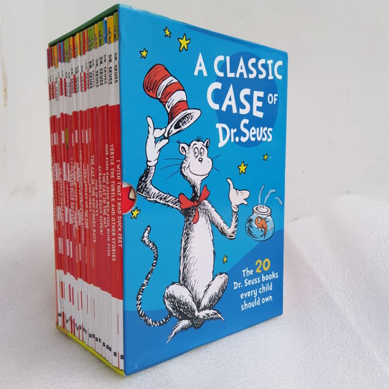 Jual A classic case of dr seuss box set 20 books | Shopee Indonesia