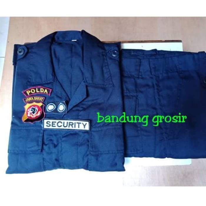 Jual Seragam PDL Satpam Security Murah seragam pdl satpam security lapangan biru dongker ...