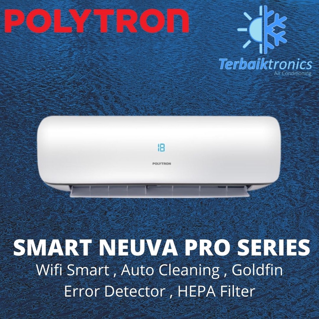 Jual AC Polytron Smart Neuva Pro 1/2 PK R32 PAC05VZSI / PAC 05 VZS ...