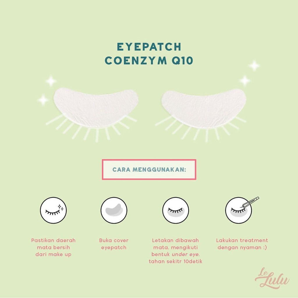 Jual Eyepatch Eyelash Mask Masker Hydrogel Coenzyme Eyelash Extension ...