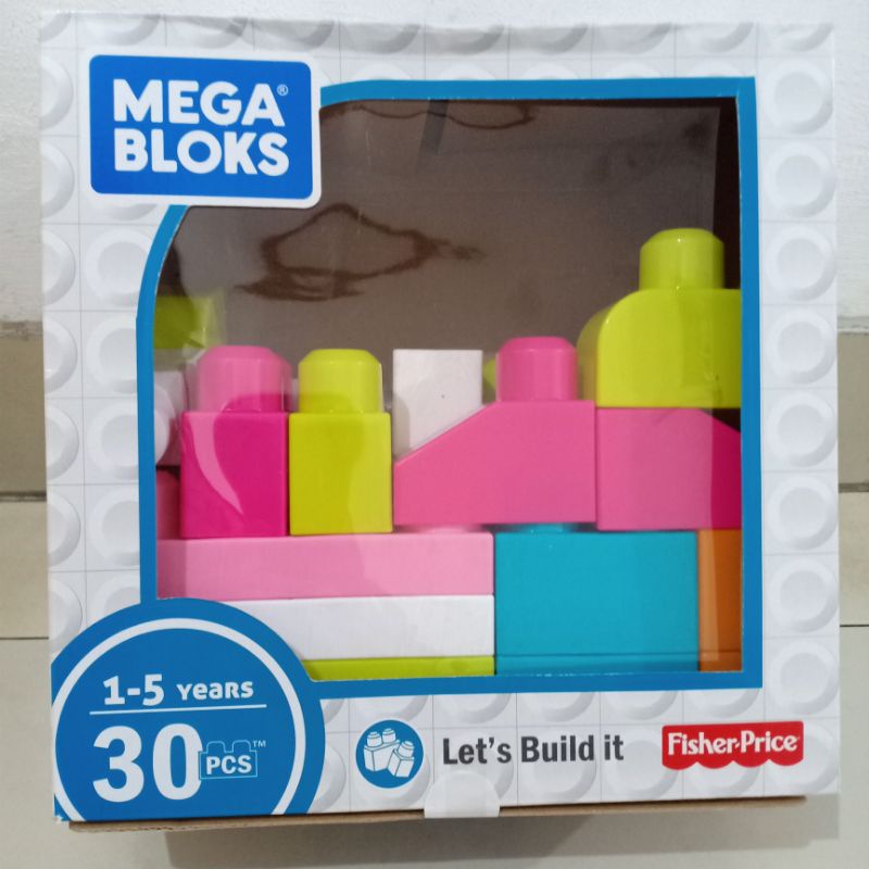 Jual Lego Mega Bloks Fisher Price Isi 30 pcs | Shopee Indonesia