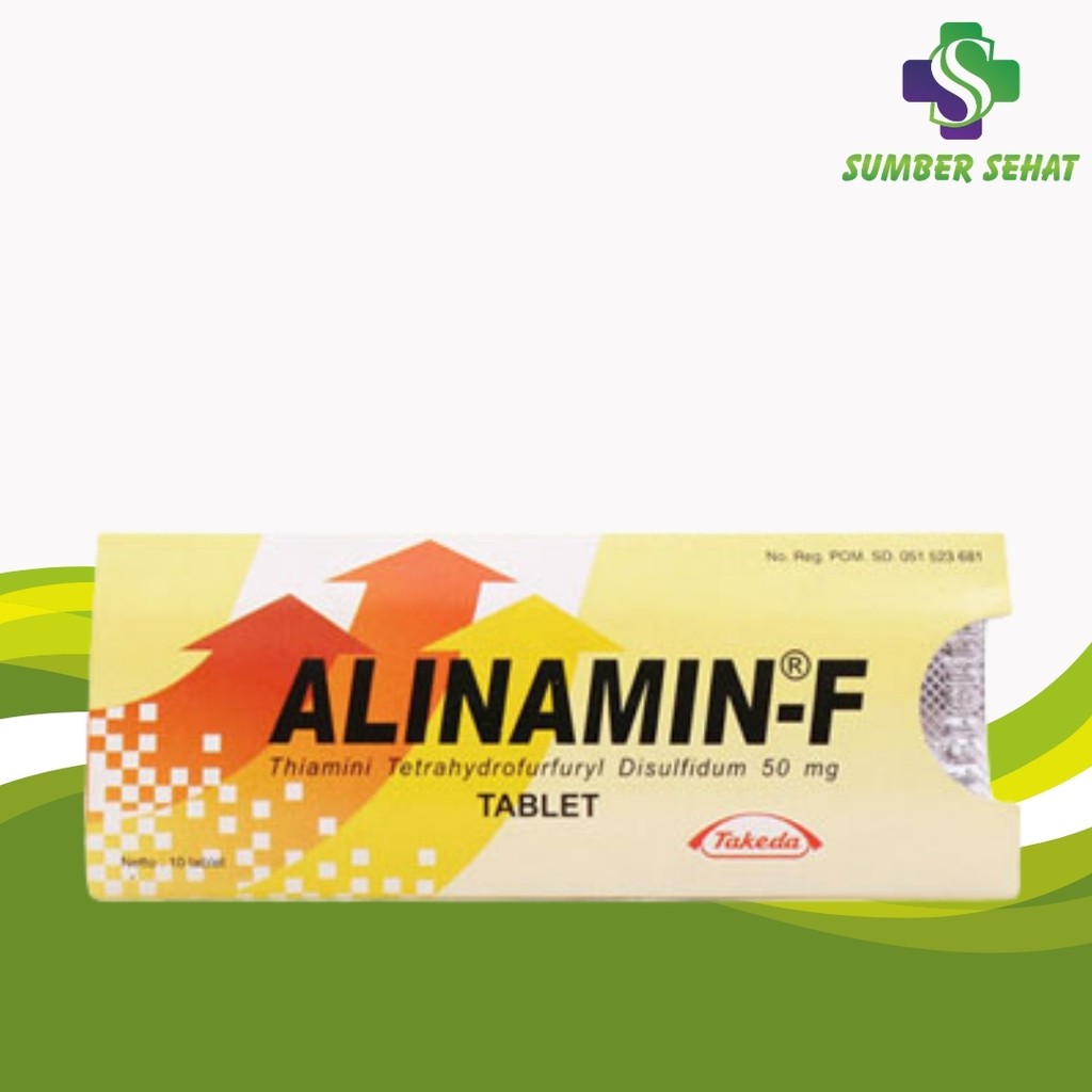 Jual ALINAMIN F STRIP 10 TABLET | Shopee Indonesia