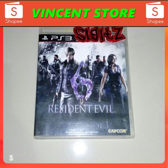Jual PRODUK ORIGINAL!!! bd ps3 kaset game Resident Evil 6 biohazard | Shopee Indonesia