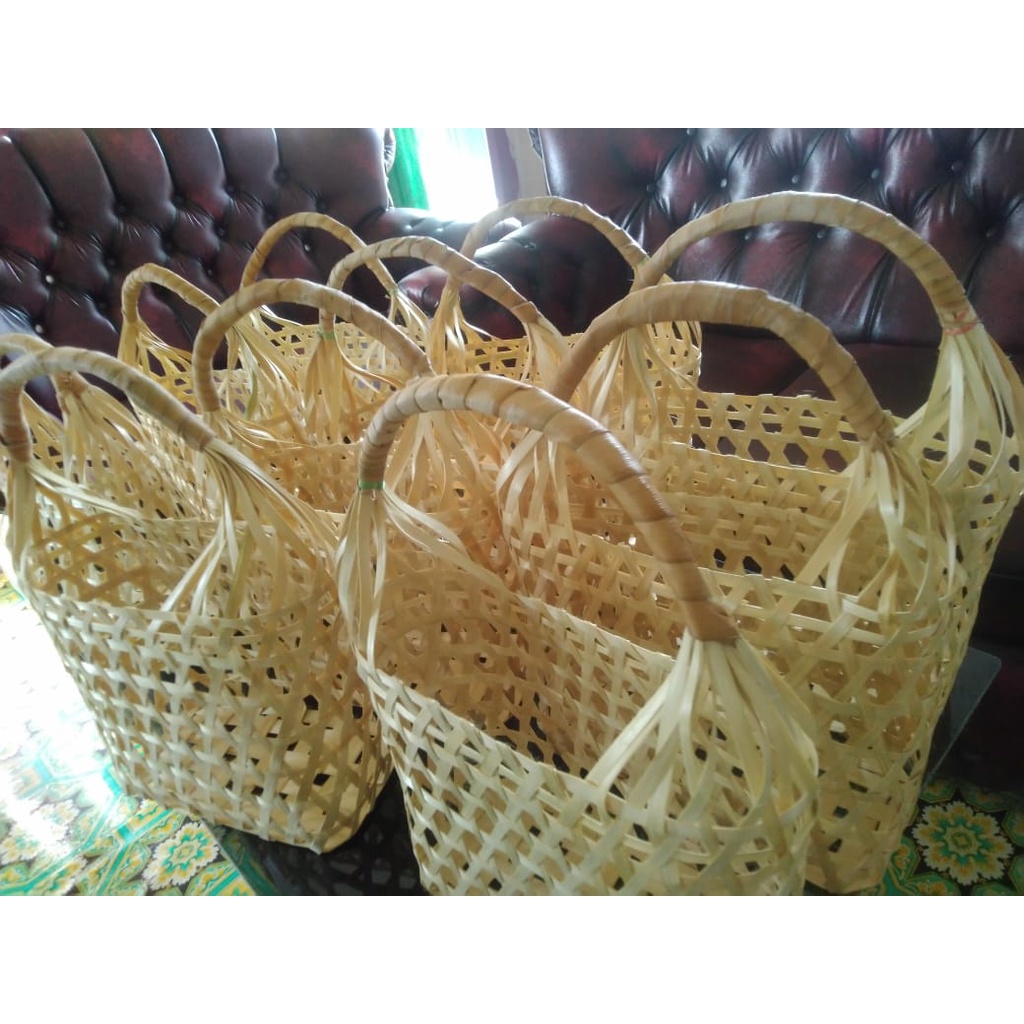 Jual Souvenir buah parcel idulfitri tas keranjang Hamper unik Anyaman ...