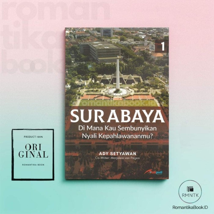 Jual Buku Sejarah Surabaya di Mana Kau Sembunyikan Kepahlawananmu? - Ady Setyawan & Marjolein ...
