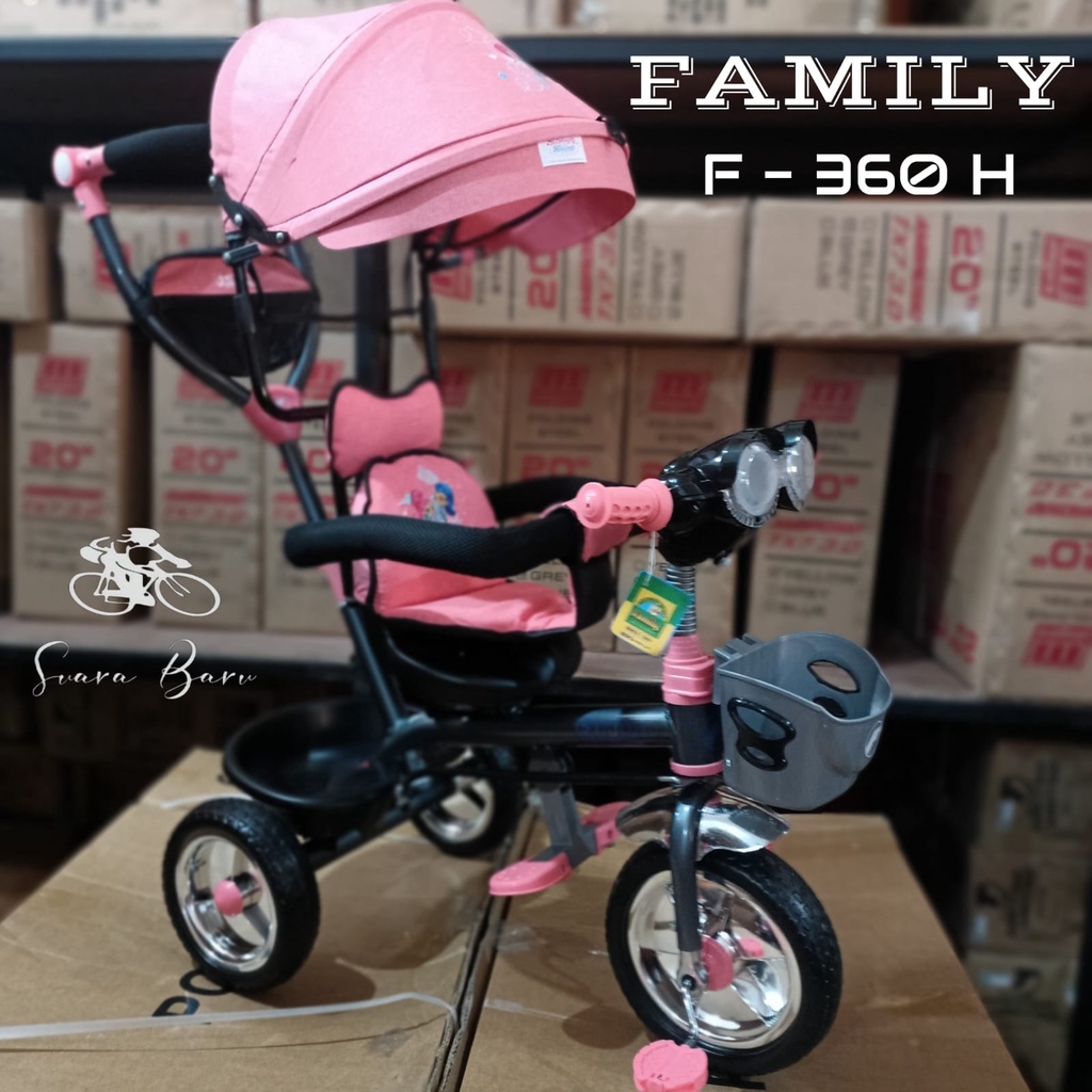 Jual SEPEDA RODA TIGA FAMILY F-360 H | Shopee Indonesia