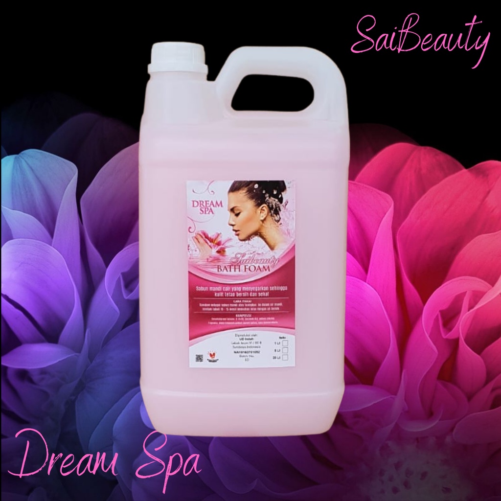Jual Sabun Mandi Cair 5lt BATH FOAM BODY WASH Busa Mandi SAIBEAUTY ...