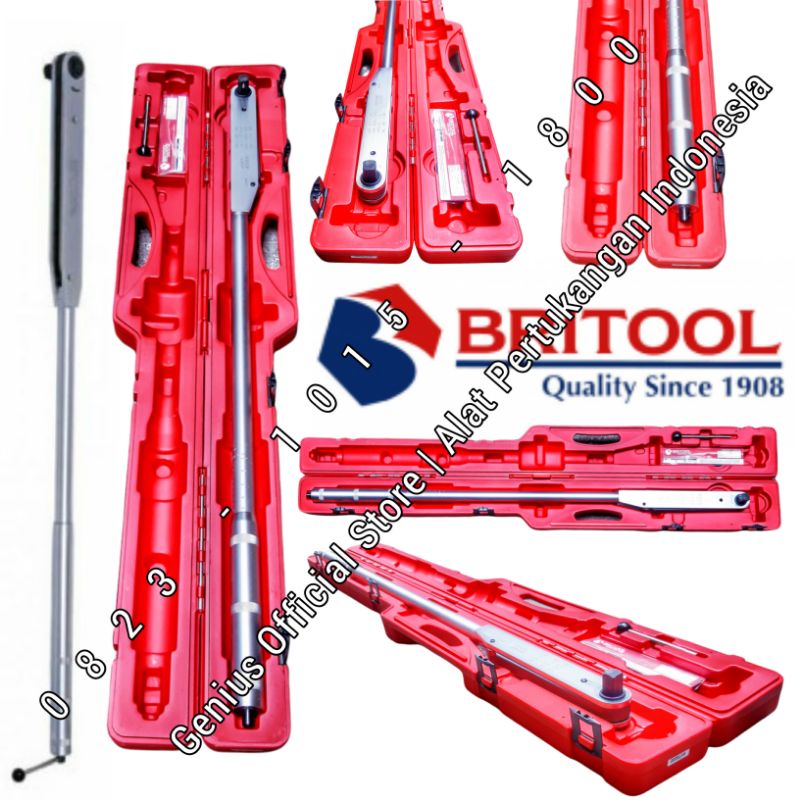Jual BRITOOL GVT8400 Series Dr. Classic Mechanical 1" 480-980 N.m ...