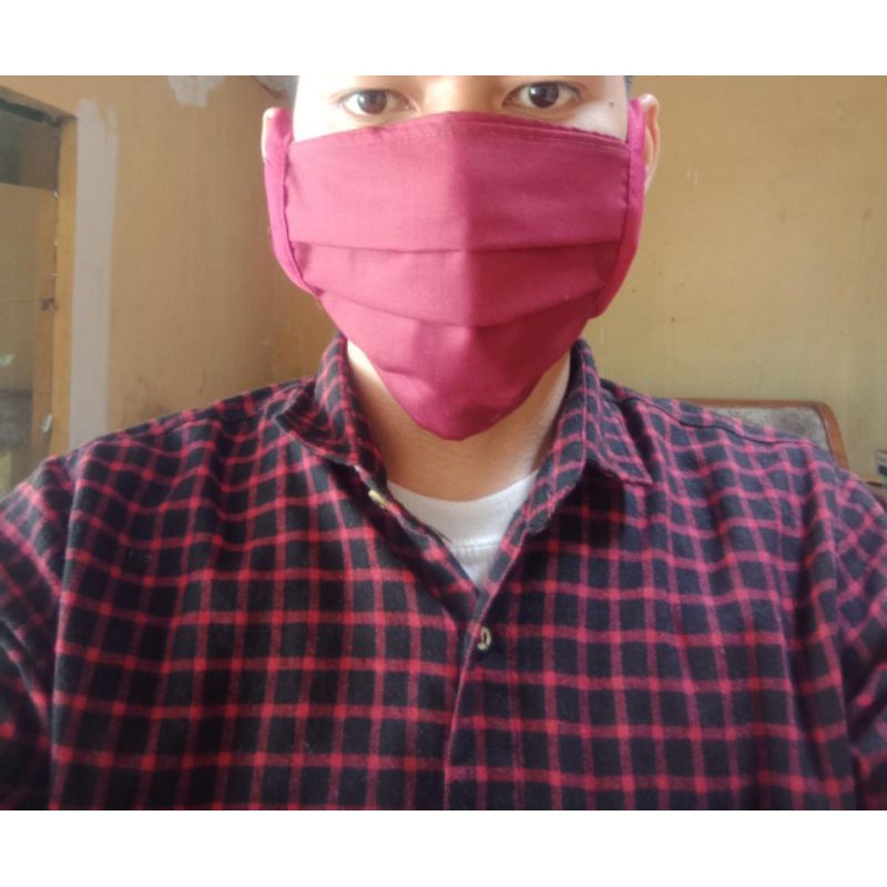 Jual Masker Kain 2 Lapis (1 pcs) | Shopee Indonesia