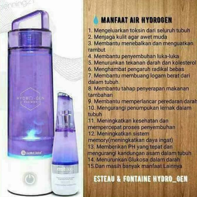 Jual HOLY WATER HYDROGEN FONTAINE | Shopee Indonesia