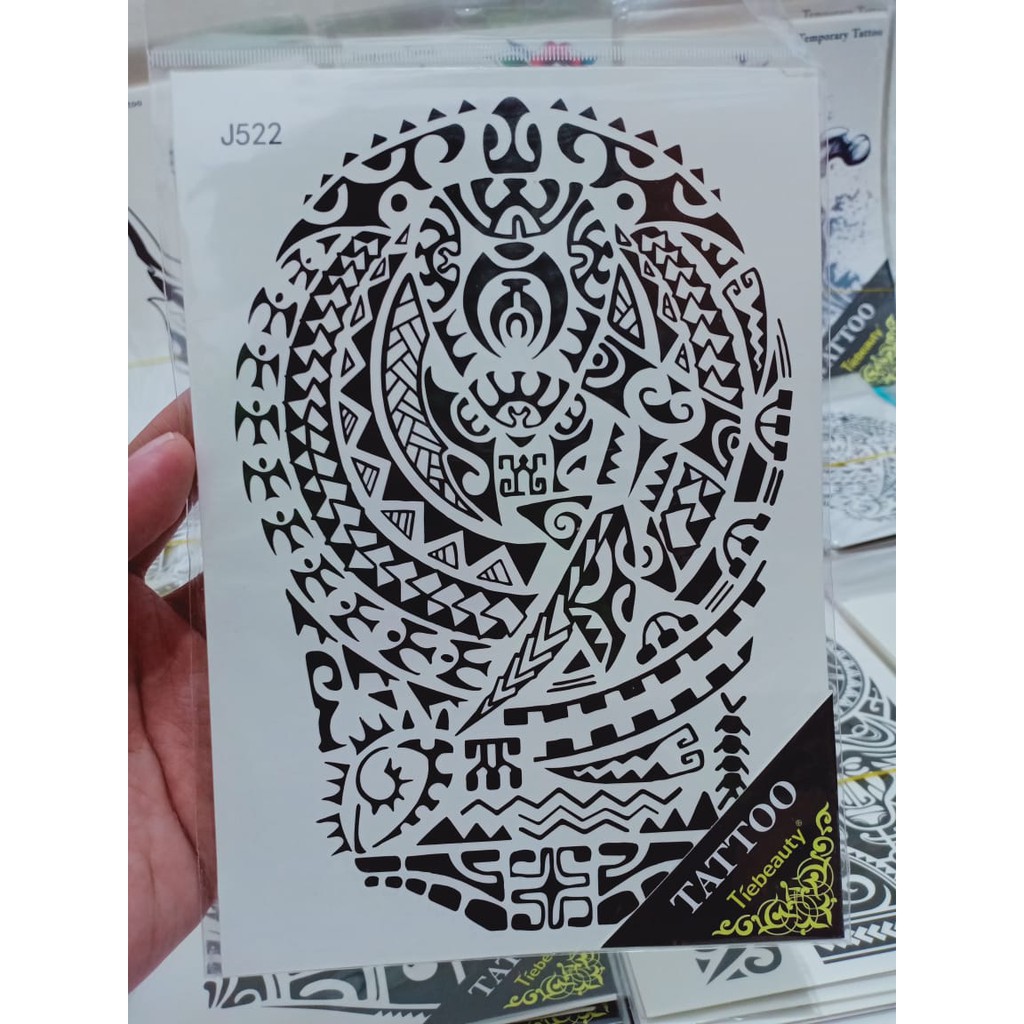 Jual Tatto Temporary Mesir orang Eskimo ukuran 21x15 MODEL J | Shopee ...