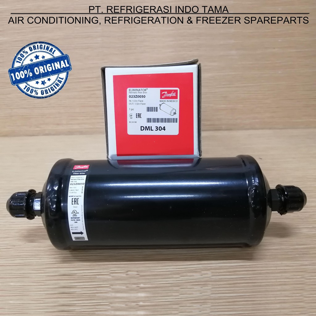 Jual FILTER DRIER DANFOSS DML 304 - 1/2" 023Z0050 | Shopee Indonesia