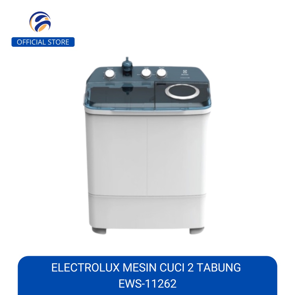 Jual Electrolux EWS-11262 Mesin Cuci 2 Tabung Kapasitas 10 Kg | Shopee ...