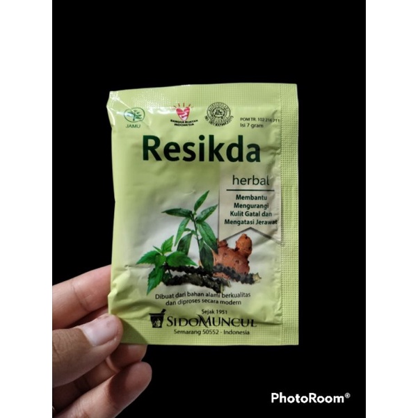 Jual ResiKda sidomuncul jamu serbuk 10saset | Shopee Indonesia